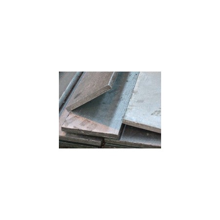 Fer plat acier galvanisé à chaud – laminé – longueur 1000 mm