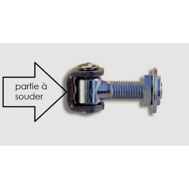 Gond réglable acier avec crampillon à souder – M20 à M27 – Esse
