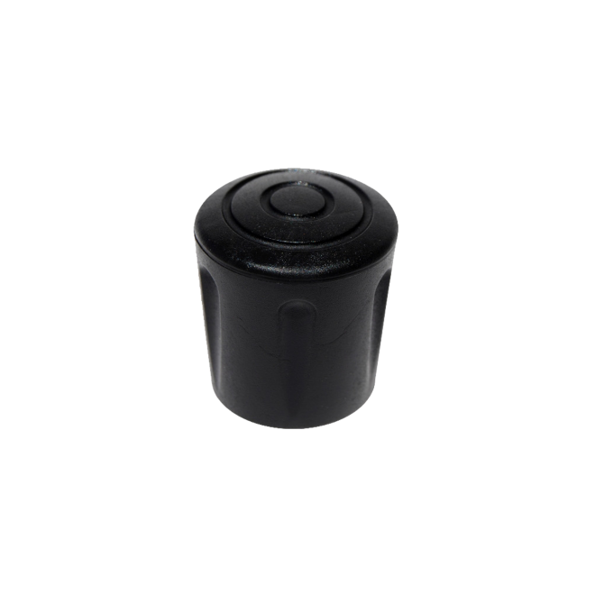 Embout rond renforcé caoutchouc noir ou blanc – Ø8 à 40 mm