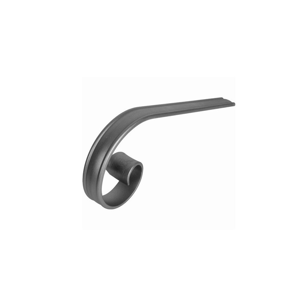 Crosse spire acier mouluré 40x8 mm – Départ pour main courante