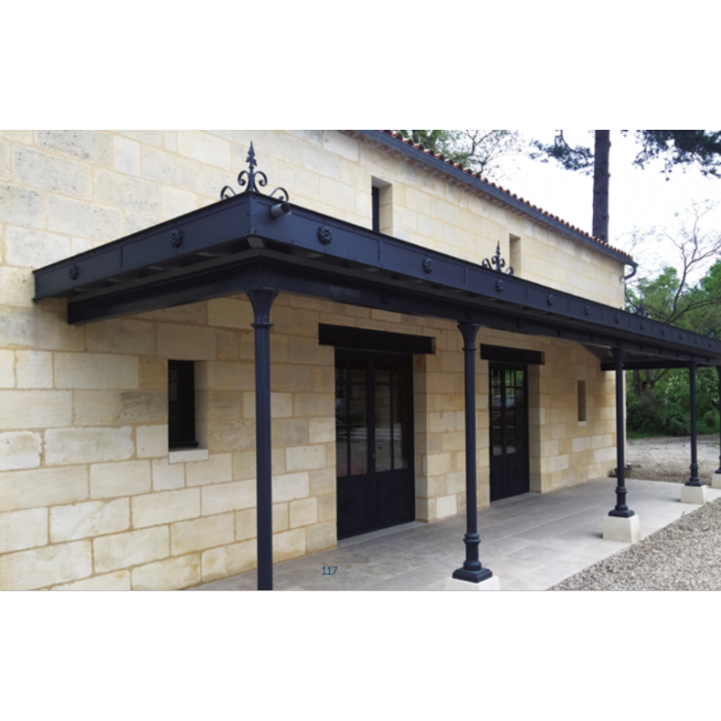 Colonne aluminium Ø80 cannelé – 1250 mm ou 3000 mm | Esse Diffusion