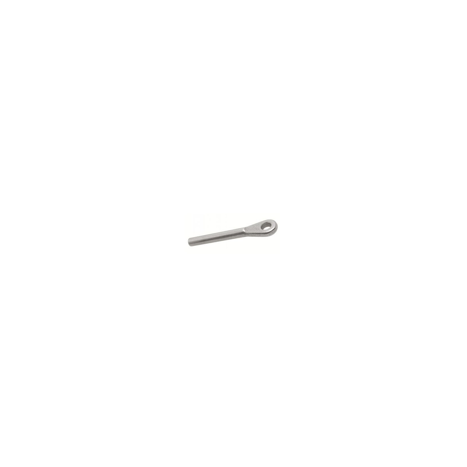 EMBOUT À ŒIL À SERTIR EN INOX A4 – POUR CÂBLES DE 2,5 MM À 12 MM