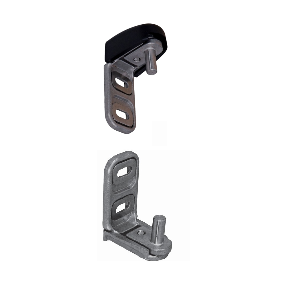 Kit pivots inox haut et bas réglables – pour portails alu ou acier