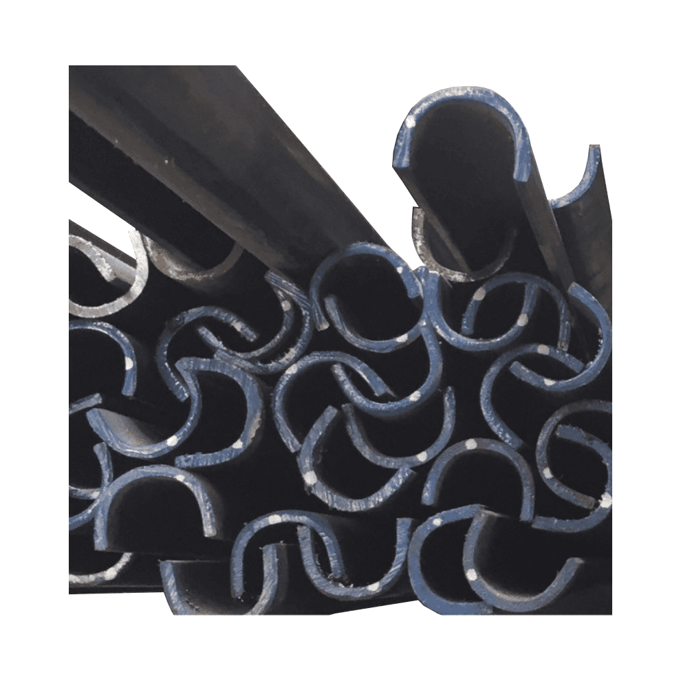 1/2 rond creux - Barre demi-tube acier - Profil à froid