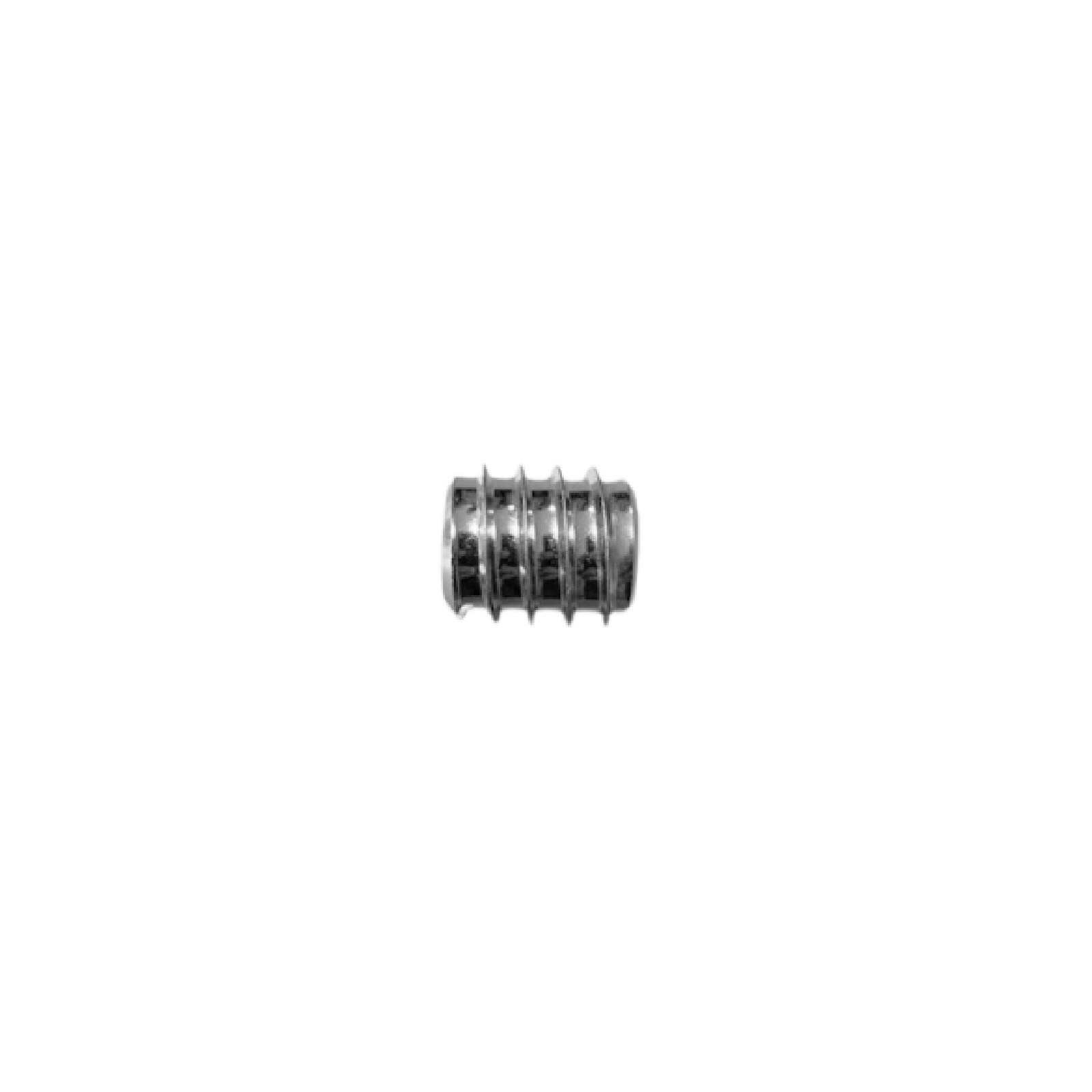 Insert fileté M12 bois 12x25 mm acier zingué