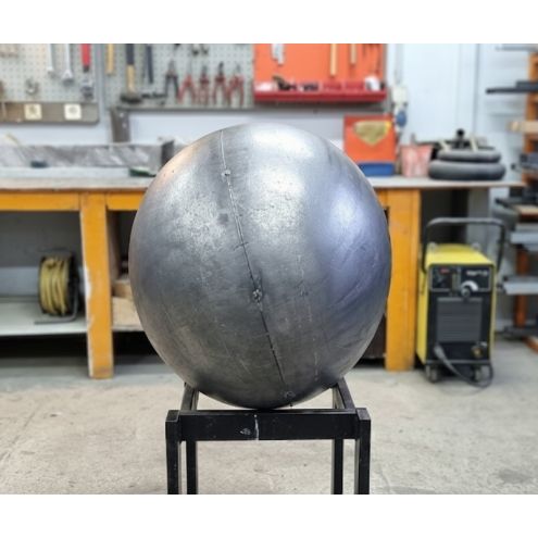 Demi sphère en acier soudable- Très belle finition